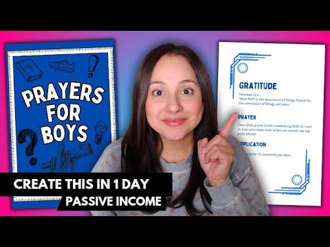 How to Create a Prayer Journal for Kids in Canva | Easy Step-by-Step Tutorial