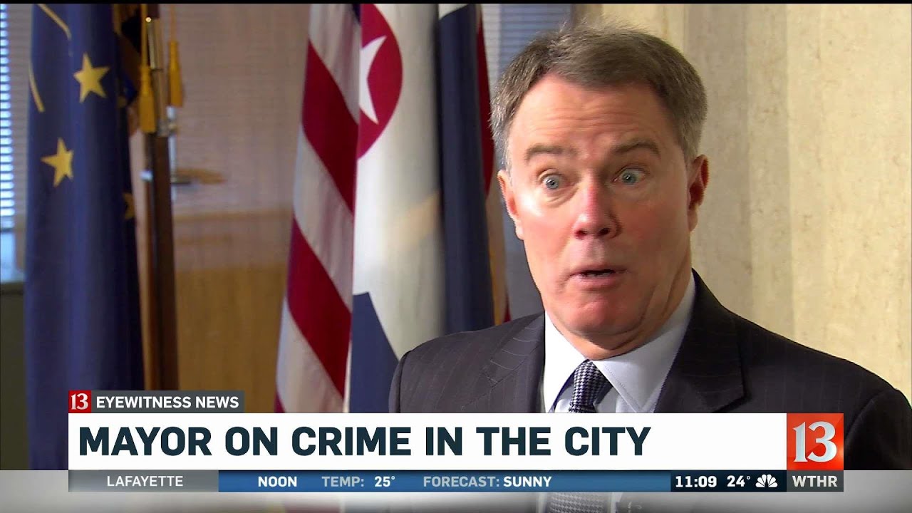 Indianapolis Mayor on Crime in the City