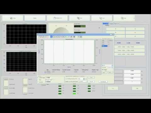 Battery Test Function of the B&K Precision PV8500 DC Electronic Load Operating Software