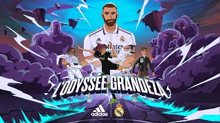 Adidas Real Madrid x adidas | Odyssee Grandeza advert uk