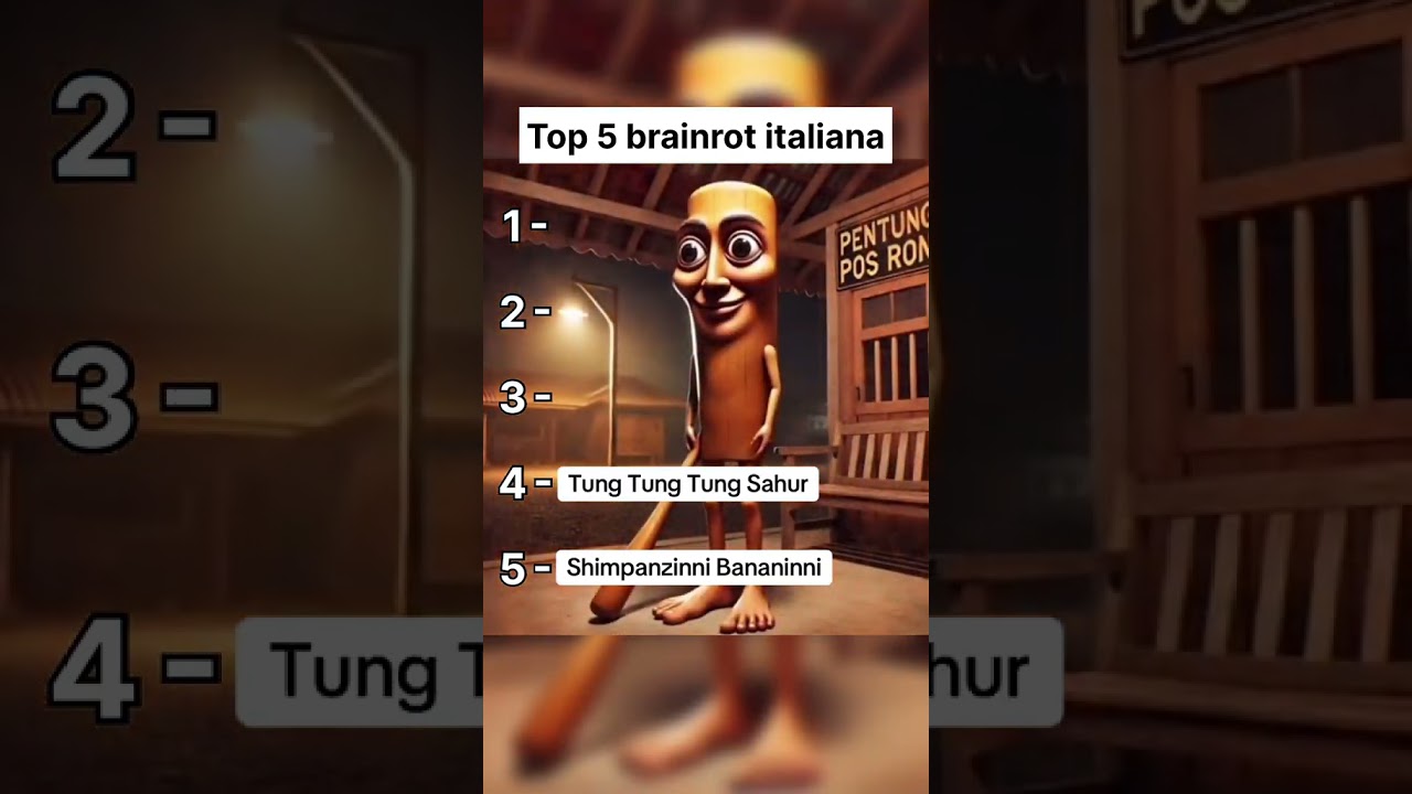 top 5 Italian brainrot #italianbrainrot #brainrot #meme #memes #memesdaily #funny #shorts