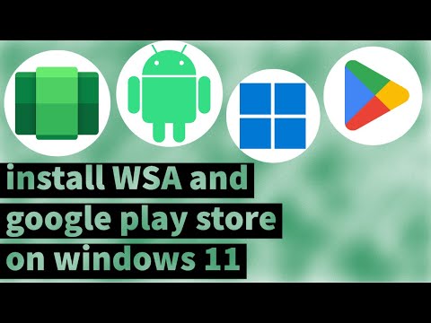 how to install wsa with play store on windows 11