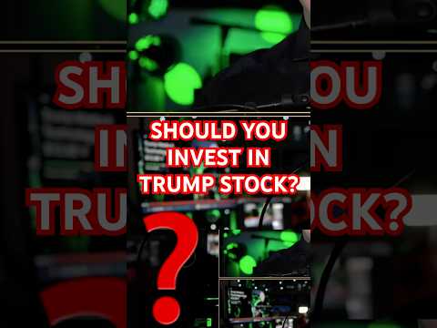DJT Stock - Should YOU buy TRUMP Stock? #martynlucasinvestor #trump #investing #trading