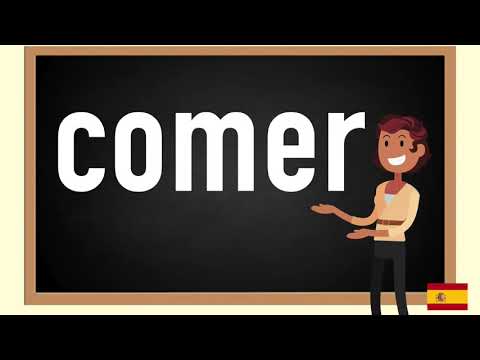 How to pronounce comer in Spanish