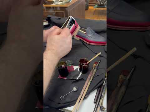 How i make shoe patina? The result coming this weekend … #shoes #loafers #patina