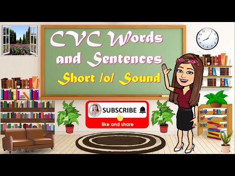 CVC Words and Sentences | Short /o/ Sound | Learn to read with comprehension