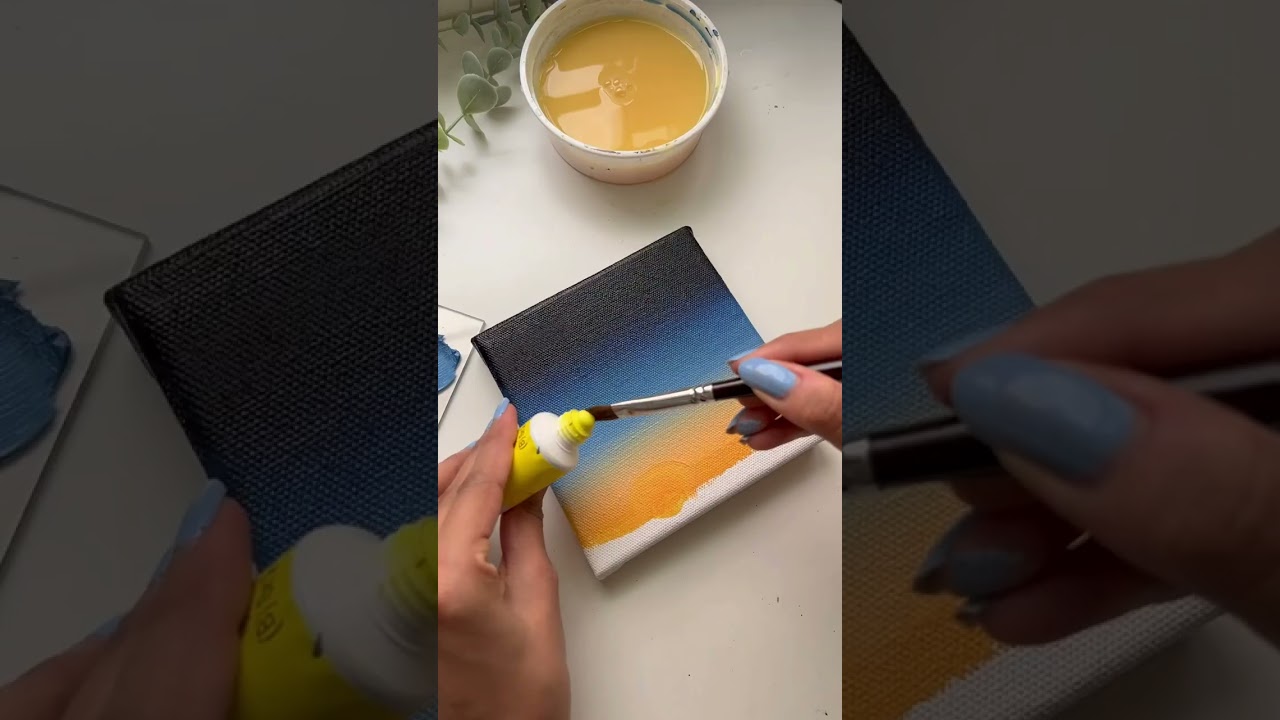 learn painting #scroll #acrylicpainting #painting #scroll #youtubeshorts