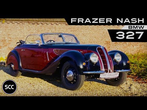 BMW FRAZER NASH 327 Convertible RHD 1939 - Modest test drive - Engine sound | SCC TV