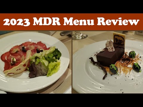 Tasty or Tasteless | Reviewing the New Carnival Main Dining Room Menu