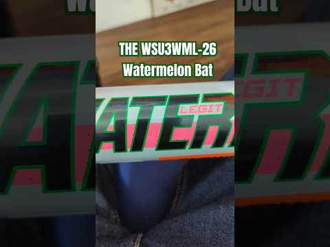 Worth SlowPitch Watermelon Bat WSU3WML Model 26oz #Softball #Bats