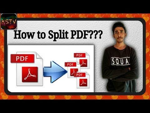 How to split PDF???