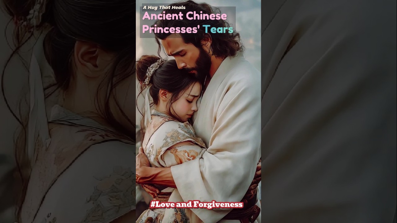 A Hug That Heals: Jesus Comforts Ancient Chinese Princesses #jesus #comfort #princess #hug #chinese