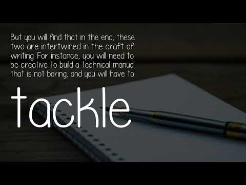 What Is The Difference Between Technical Academic Writing And Creative Writing?