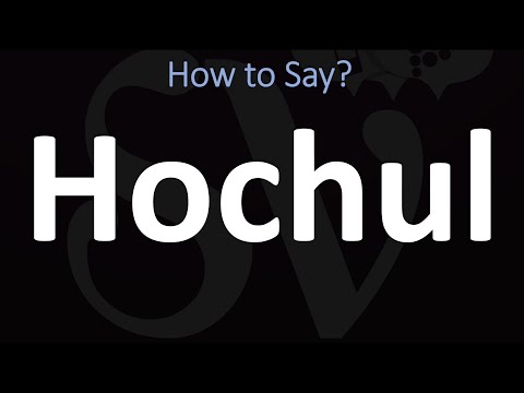 How to Pronounce Hochul?