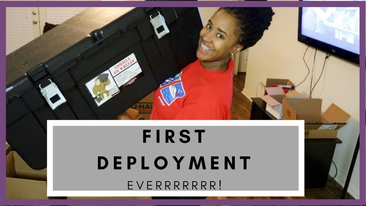 Pack With Me for Air Force Deployment | Vlog 1