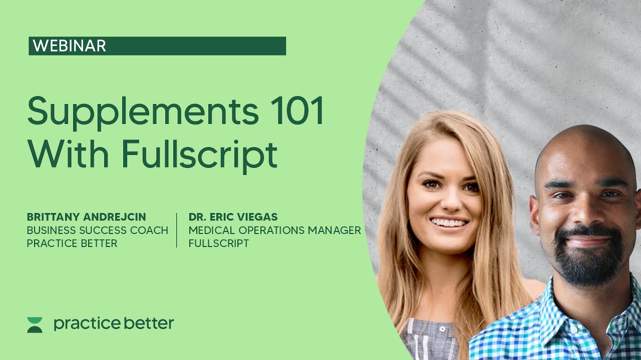 Supplements 101 With Fullscript