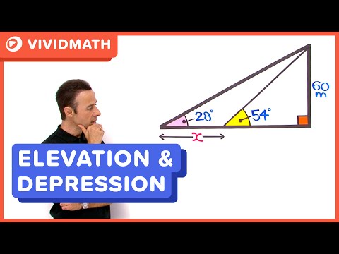 Math - Angles of Elevation Video Lecture - Crash Course for Digital SAT