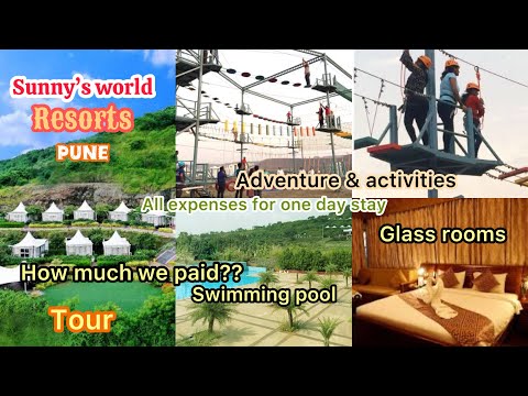 Sunny’s world resort tour 💸 how much we spend for one night stay?? #sunnysworld #resort #vacation