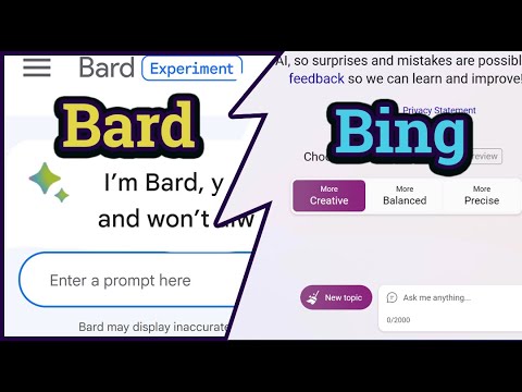 Bing Chat AI or Google Bard, Which one builds nicer Webpages?