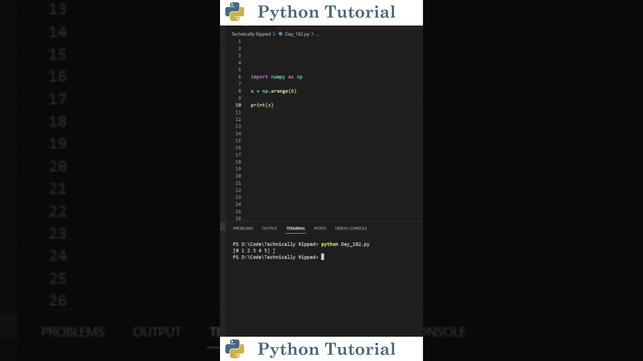 Randomly Shuffle Numpy Array | Python Tutorial