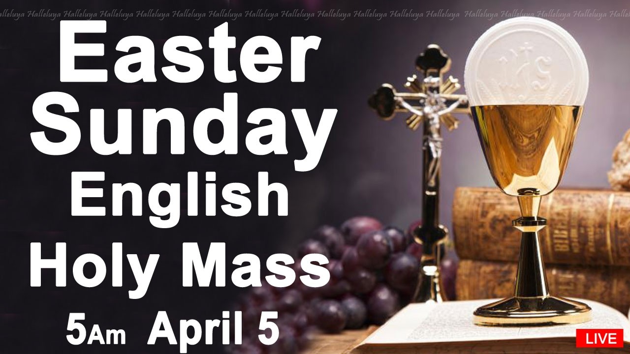 Catholic Mass Today I Daily Holy Mass I Easter Sunday April 5 2026 I English Holy Mass I 5.00 AM