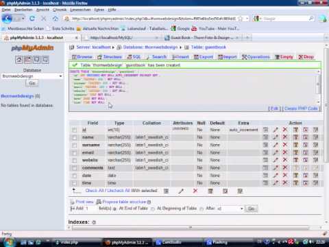 Learn MySQL Tutorial 2 Inserting entries into database - Mind Luster