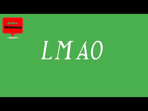Video shows what LMAO means #shorts #activedictionary #dictionary #Lmao