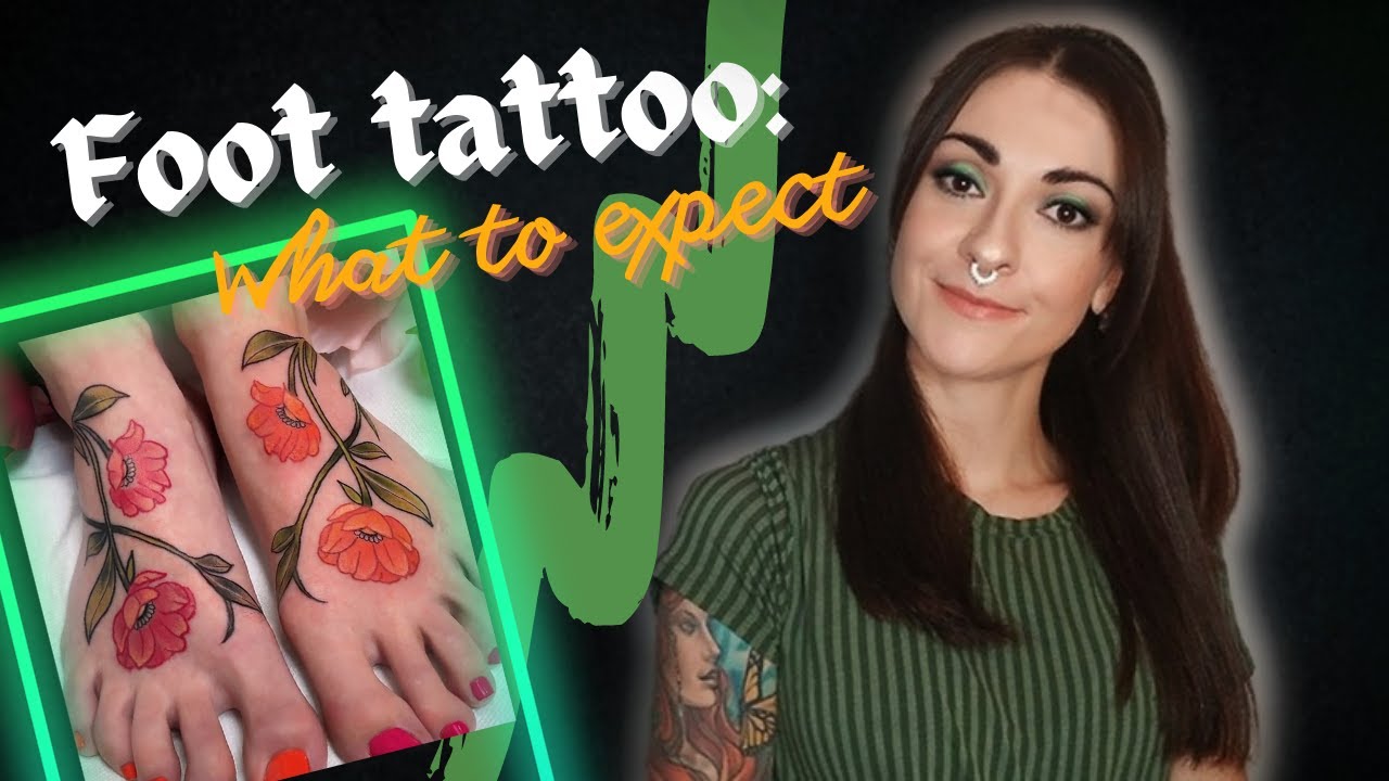 FOOT TATTOO tips: Pain, healing, planning