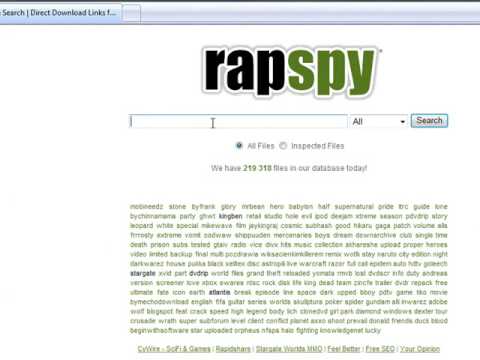 Rapidshare Free Direct Link Search Database