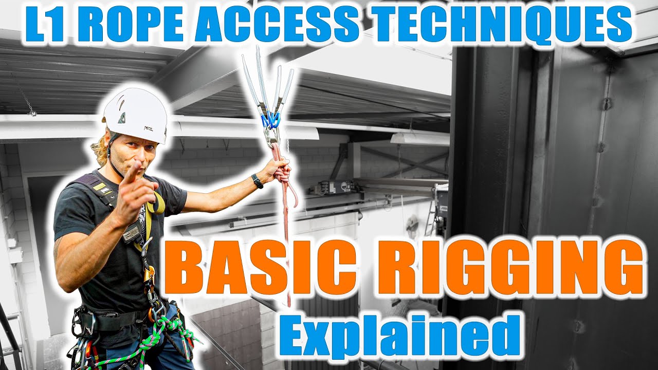 Basic Rigging Part 2 - IRATA Level 1 Rigging Example