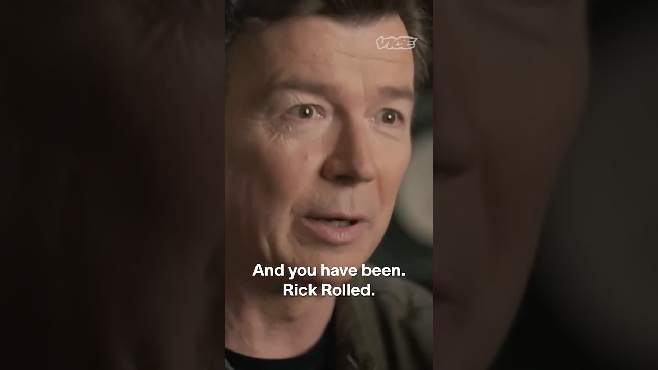 The first time Rick Astley got RickRolled