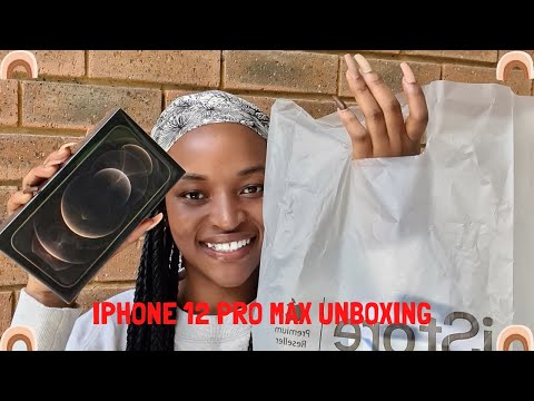 IPHONE 12 PRO MAX UNBOXING | SOUTH AFRICAN YOUTUBER