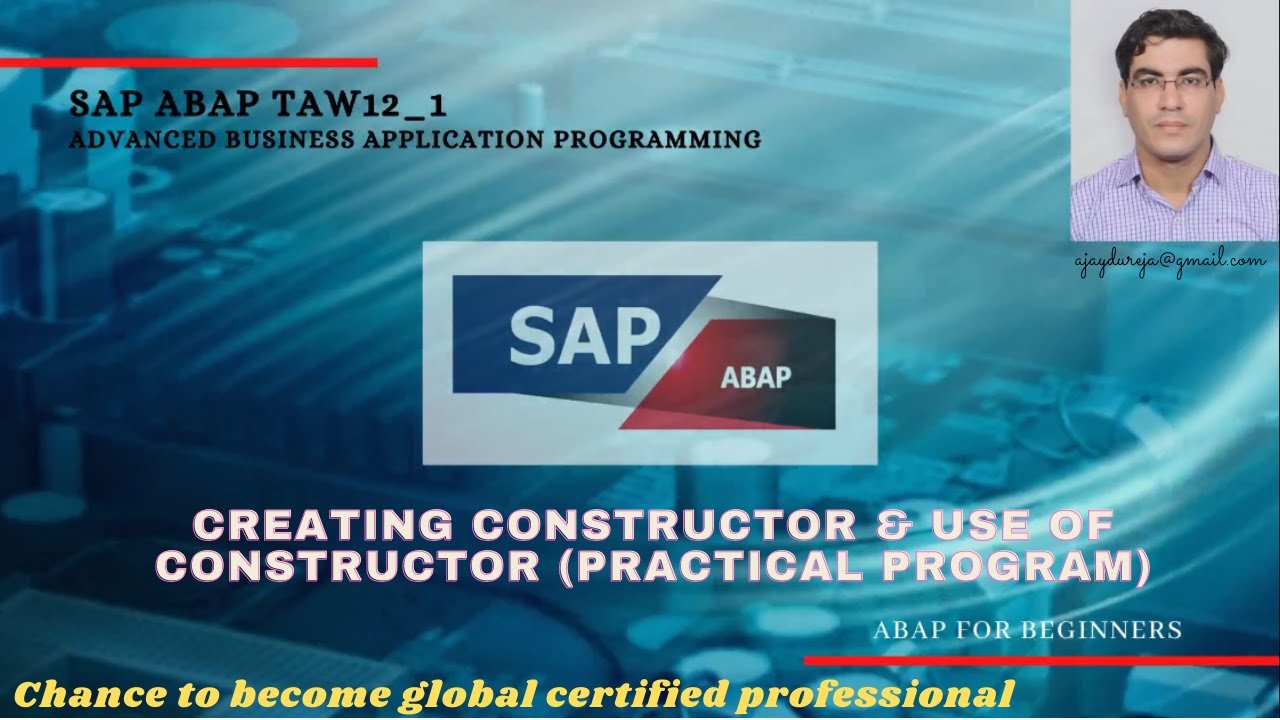 Creating Constructor & Use of Constructor (Practical Program)