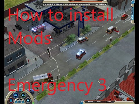 How to install Mods for Emergency 3 (Works with Steam Version)