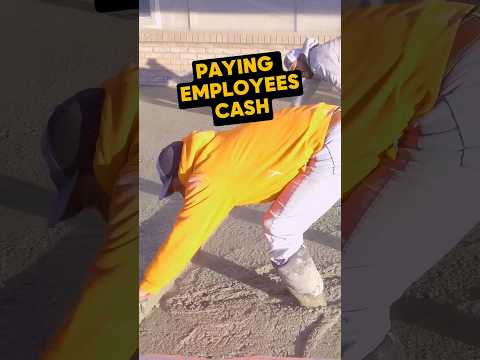 Don't pay you employees cash!