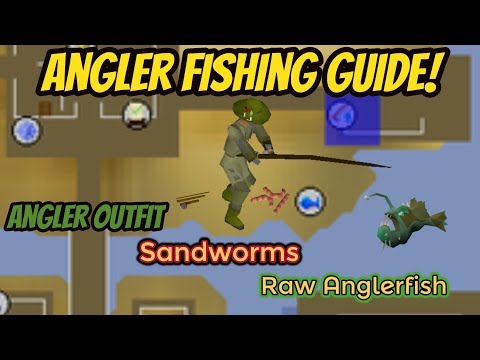 How to fish Anglerfish on runescape, AND the requirements