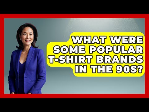 What Were Some Popular T-shirt Brands In The 90s? - Graphic Design Nerd