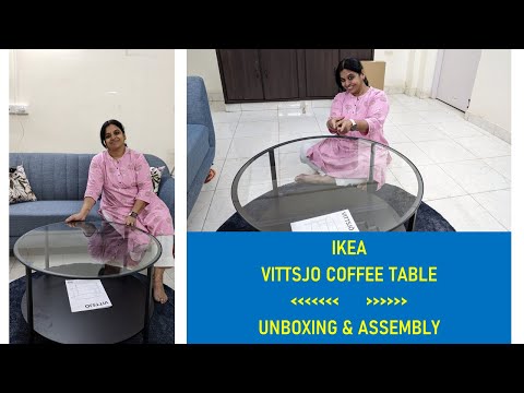 IKEA Vittsjo Coffee Table | Unboxing & Assembly