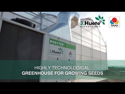 Highly technical greenhouse for Takii Seed