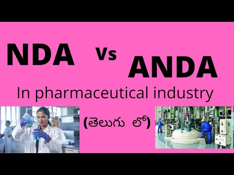 Basic difference between NDA & ANDA in Pharmaceutical industry