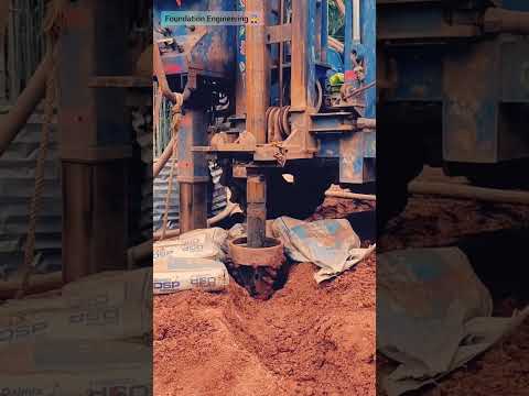 Cast-in-situ bored pile.