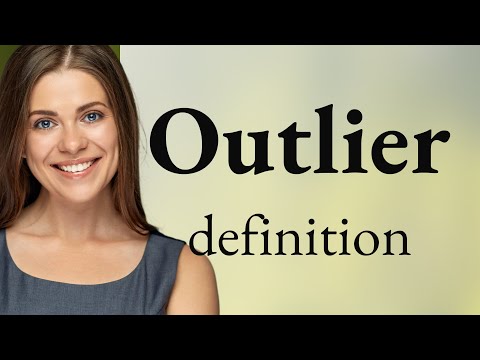 Outlier • what is OUTLIER definition