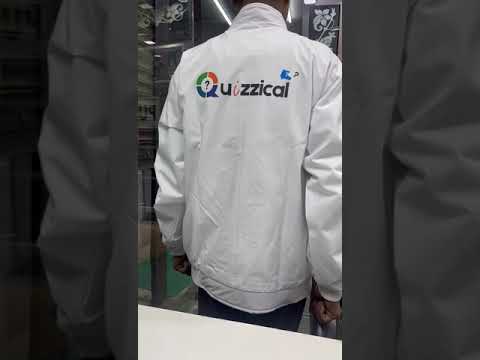 White Windcheater | Available on IndiaMART
