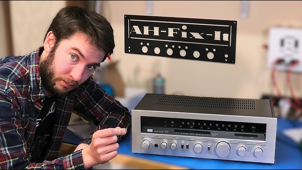Fixing Someone Else's Mistakes! This Sansui R-50 Needed HELP!
