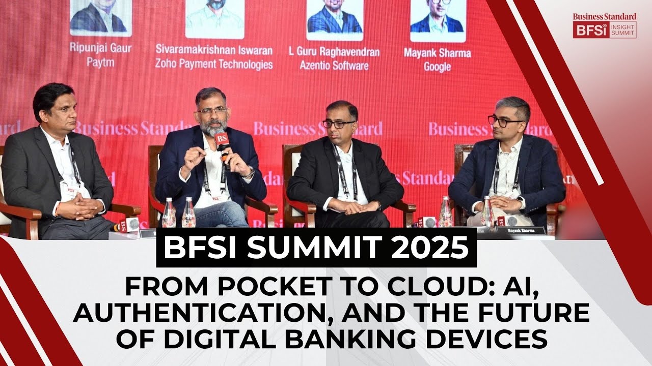 From pocket to cloud: AI, authentication, and the future of digital banking devices | BFSI Summit