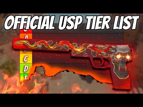 Official USP Tier List! - Ranking Every CS2 USP-S Skin from Best to Worst (2024)