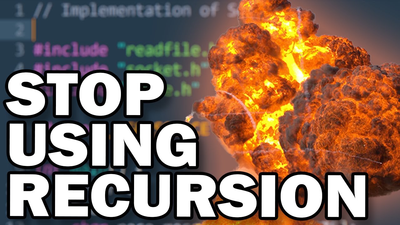 why is recursion bad?