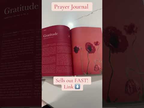 GORGEOUS Prompted Prayer Journal with Daily Verses! Perfect Christmas Gifts!