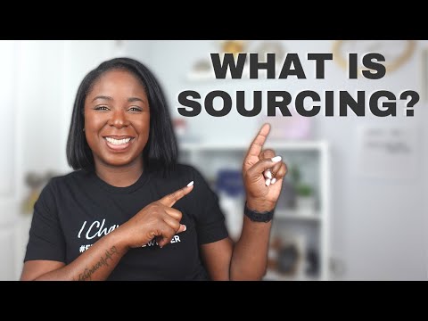 What is sourcing in recruiting?