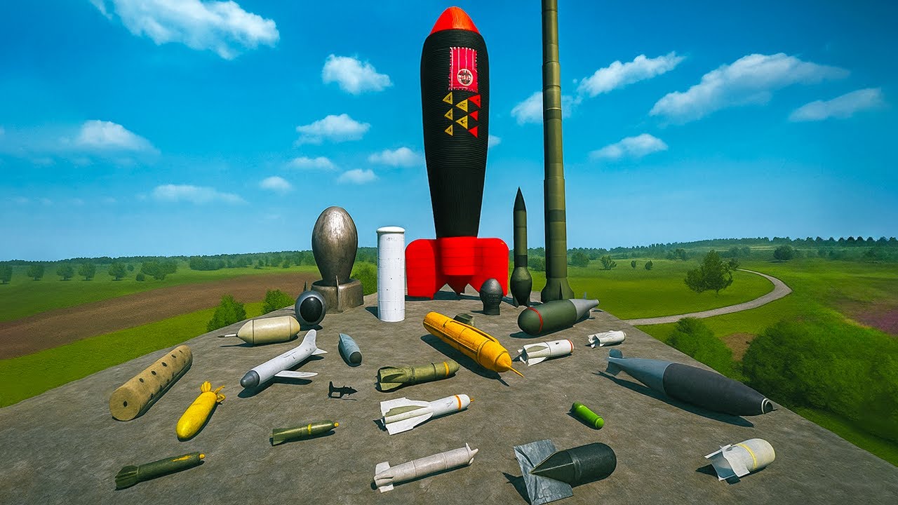 Testing Every Nuclear Bombs in Gmod